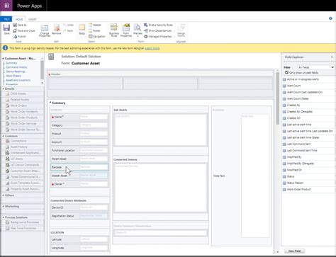 barcode scanning and global search on the field service dynamics 365