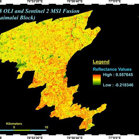 A Atprk 1 10 M Downscaled Sentinel 2 Data Band 8a B Atprk 2 10 M Download Scientific Diagram