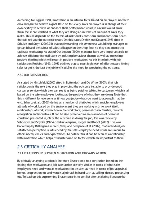 Relationship Between Motivation And Job Satisfaction Pdf Job Satisfaction Methodology