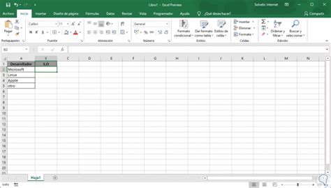 Cómo crear una lista desplegable en Excel Solvetic