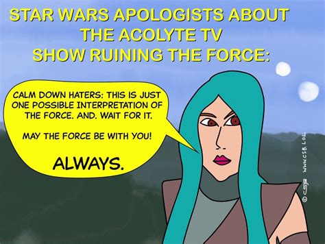 The Force Is Female Part 2 The Acolyte Defense Squad Comic Strip
