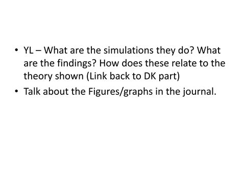 Outline Presentation For Experimental Ppt