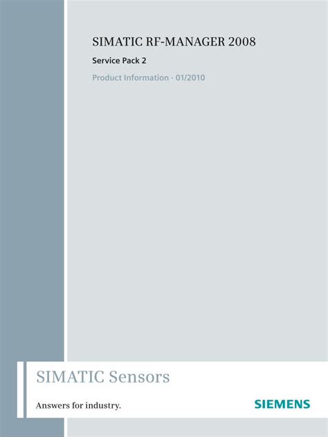 pdf simatic rfid systems rf manager 2008 service pack 2 with a