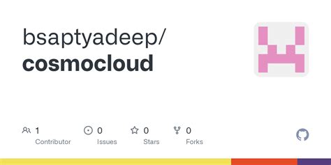 GitHub Bsaptyadeep Cosmocloud