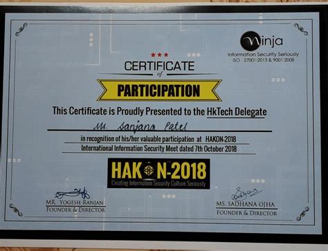 Sanjana Patel On Linkedin Hackon 2018 Creating Information Security