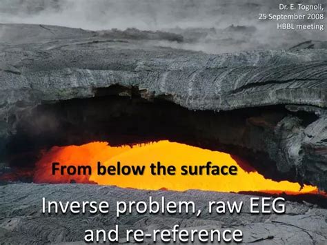 Ppt Inverse Problem Raw Eeg And Re Reference Powerpoint Presentation