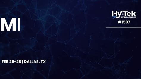 Hy Tek Intralogistics On Linkedin Dallas Link2024 Automate Innovate