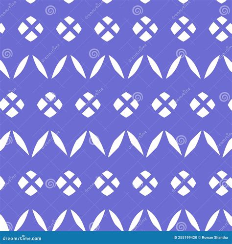Abstract Seamless Patterns With Circular Ornament Texture Stock Illustration Illustration Of