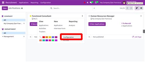Recruitment Management Odoo 17 Community Book