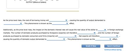 Solved 2 Why The Aggregate Demand Curve Slopes Downward The