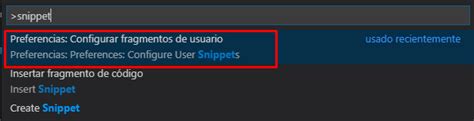 Guardar Snippets Personalizados En Visual Studio Code Programador Web