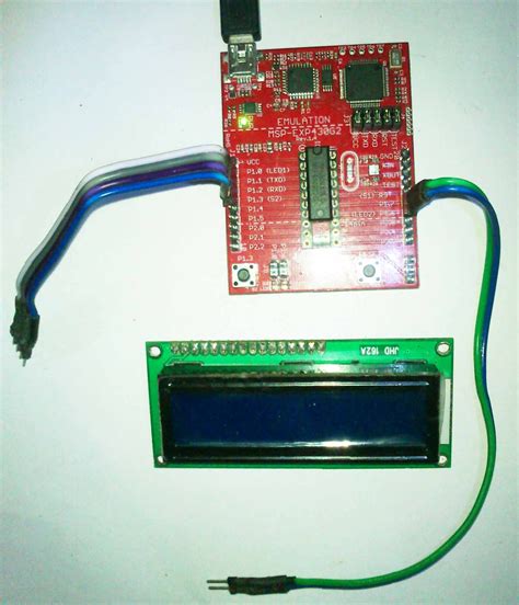 Embedded Engineering X Char LCD With TI MSP Launch Pad