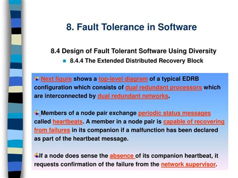 Ppt 8 Fault Tolerance In Software Powerpoint Presentation Free Download Id3286385