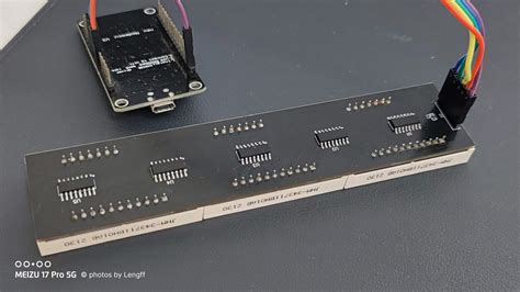 74hc595驱动7x11点阵屏（led 7x11 jhm）demo 哔哩哔哩