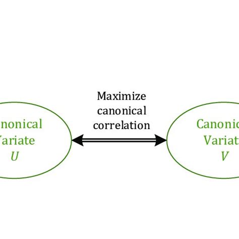 Schematic Illustration Of Canonical Correlation Idea Download