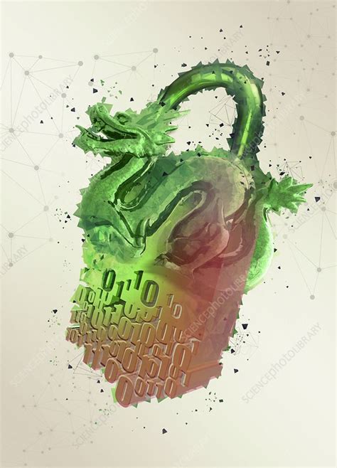 Dragon Padlock And Binary Code Illustration Stock Image F0253380 Science Photo Library Dragon Padlock And Binary Code Illustration Stock Image F0253380 Science Photo Library