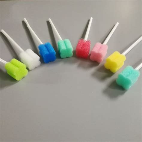 Munkcare Disposable Suction Oral Care Swab Sponge Toothbrush For