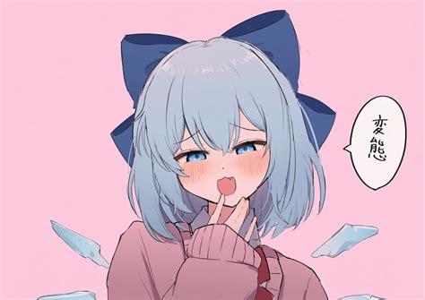 Cirno Touhou And 1 More Drawn By Ninzin88hon Danbooru