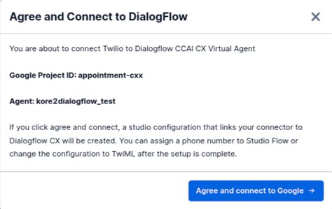 Integrating Twilio With Dialogflow CX To Enable Voice Calls