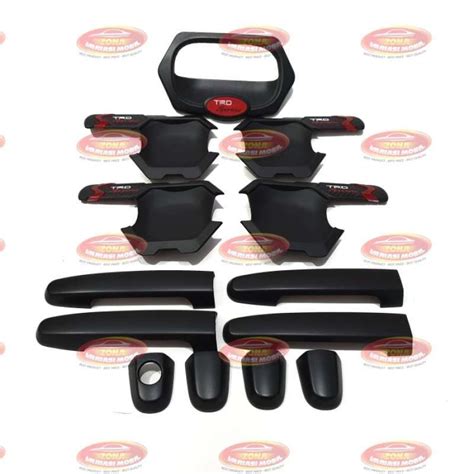 Promo Paket Cover Handle Outer Handle Rush Terios Lama Hitam Trd