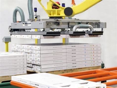 collaborative robots palletizing cobot mesh automation