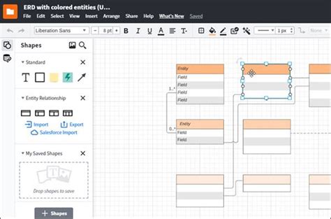 Entity Relationship Diagram Online