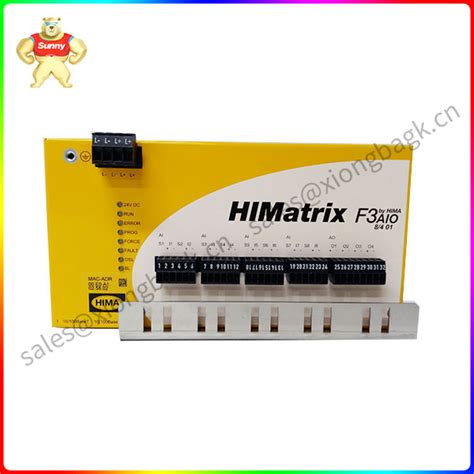 HIMA F3 AIO 8 4 01 Remote I O Analog Output HIMA Xiamen Xiongba E Commerce Co Ltd