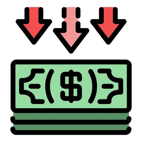 Premium Vector Cash Money Atm Icon Outline Cash Money Atm Vector Icon Color Flat Isolated