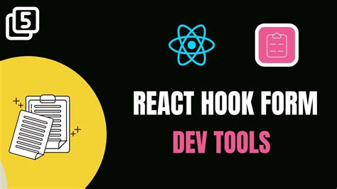 5 React Hook Form 📝 Dev Tools 🚀 Codewithaswin Yt Reactjs Forms Reacthookform Devtools