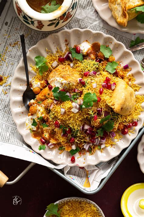 Samosa Chaat Recipe Quick And Easy J Cooking Odyssey