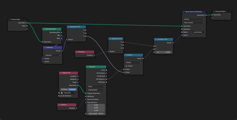 texturing geometry nodes coordinates system based on edge loop