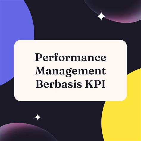 [ecourse] Performance Management Berbasis Kpi Menyusun Key Performance Indicator Kpi Yang