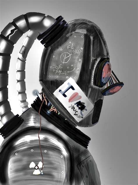 Vandalized Robot By Lighthouse9000 On Deviantart