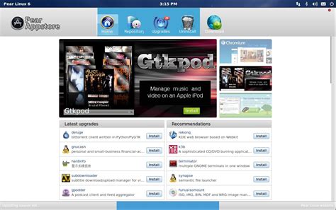 Pear Linux 6 Bitblokes Linux Spiele Streaming Vpn Open Source Server
