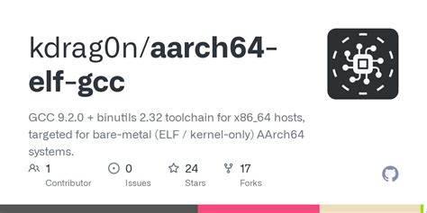 GitHub Kdrag N Aarch Elf Gcc GCC Binutils Toolchain For X Hosts Targeted