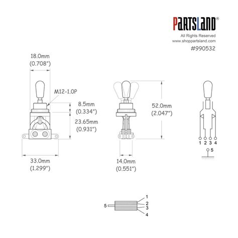 Standard Toggle Switch Dimensions At Brenda Rasheed Blog