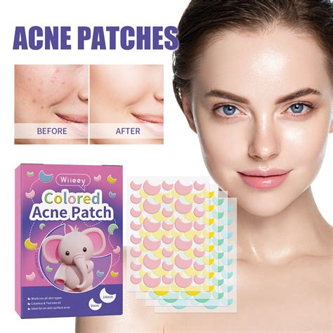 Pimples Patch Fade Pimples Print Clean Face Closed Pimples Cute Cartoon Invisible Concealer