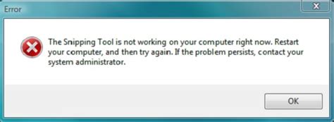 Fixed Snipping Tool Not Working On Windows