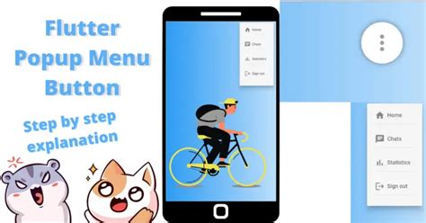 Flutter Popup Menu Button Detailed Customization With Example Let Me Flutter