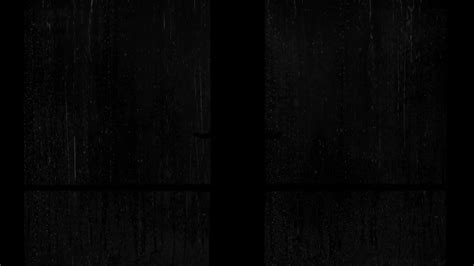 검은 창문에 갑자기 내리는 한밤중 비와 함께 편안한 숙면을 취하세요🌲 Youtube