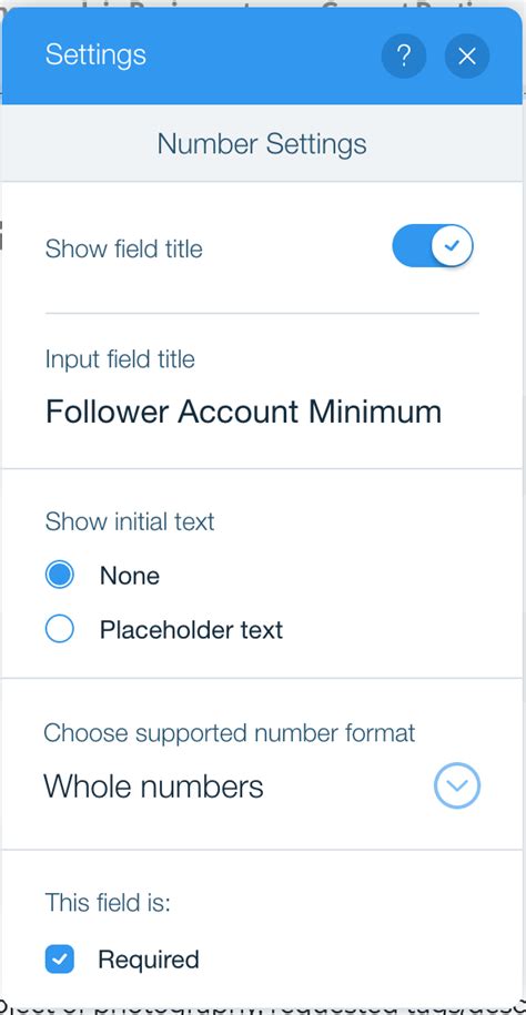 How To Create Validation Minmax Number In A Form Velo By Wix