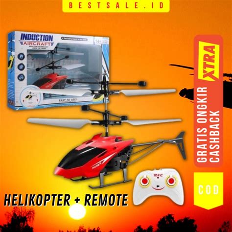 Jual Gratis Ongkir Bunn Mainan Helikopter Rc Mini Helicopter Rc Sensor Tangan Led Mainan Pesawat