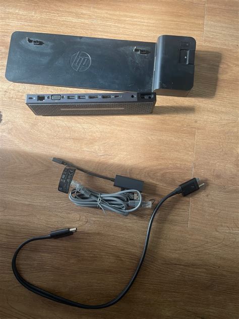 HP Docking Station Cables Etc Computers Tech Laptops Notebooks On Carousell