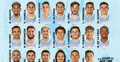 수아레스 · 카바니 · 발베르데 총출동우루과이 최종 명단 확정