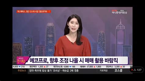머니투데이방송 여의도주식왕 에코프로 애경케미칼 포스코엠텍 삼영 Mtnw 김충성 어드바이저 Youtube