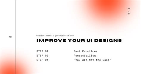 How To Improve Your Ui Designs — 3 Actionable Yet Simple Suggestions By Madison Green Ux Planet