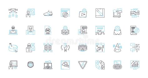 Data Mining Linear Icons Set Clustering Association Regression Classification Outlier