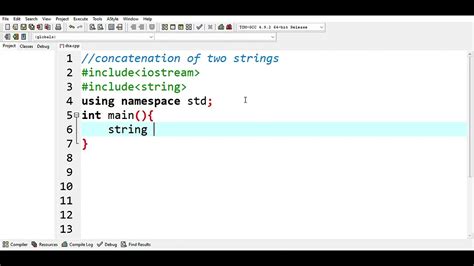 Concatenation Of Two Strings Youtube