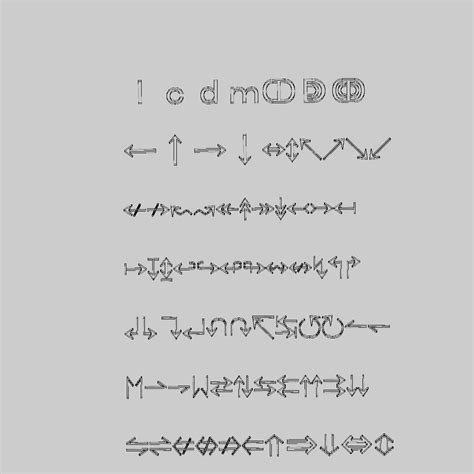 Symbols Set10 Cg Cad Data 3d Model 5 Dxf 3ds Dwg Fbx Ige