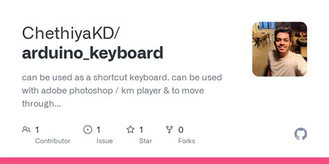 Github Chethiyakd Arduino Keyboard Can Be Used As A Shortcut Keyboard Can Be Used With Adobe